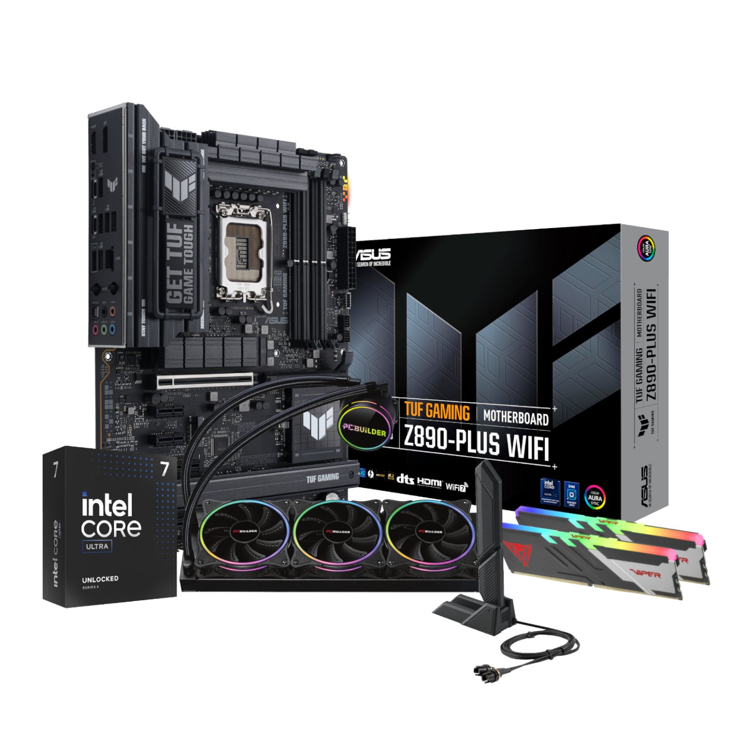 PCBuilder Intel Core Ultra 7 265K LEVEL UP Core Upgrade Kit – Our ...